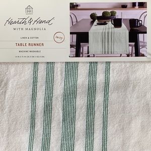 Hearth & Hand | Dining | Nwt Magnolia Table Runner | Poshmark
